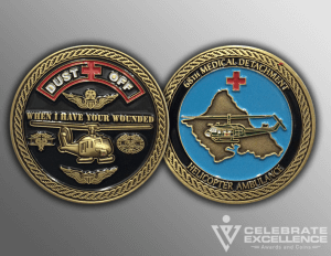 68th Medical Detachment_coin - Celebrate Excellence